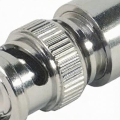 China brass BNC plug with 93 Ohm impedance L-com BTB9MD featuring gold plated contacts and polypropylene insulator for sale