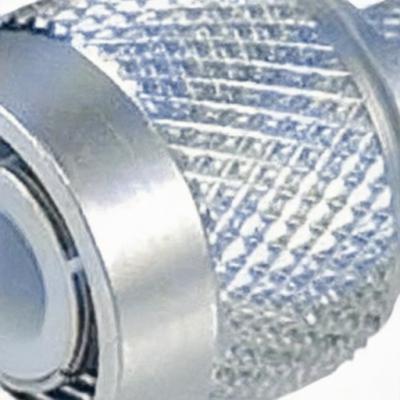 China TNC Male Crimp Connector L-com ATM-1506 with 50 Ohm Impedance and 1500V RMS Withstand Voltage for sale