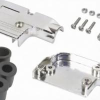 China L com SDRA25AG metal right angle D Subminiature hood kit with nickel plated die cast zinc alloy hood for sale
