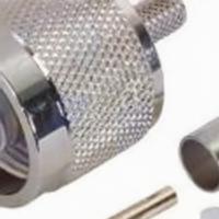 China Precision N Male Coaxial Connector L-com BAC536 Compatible with RG142 RG223 and RG400 Coaxial Cables for sale