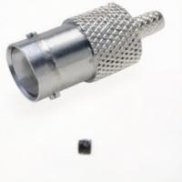 China BNC connector assembly L-com BAC517 featuring brass nickel plating gold plated pin and acetal insulator for coaxial cable for sale