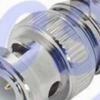 China High Reliability Panel Mount BNC Plug Featuring L-com BAC1501 with Nickel Plated Brass Components for sale