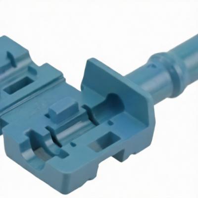 China Clamshell Housing Versatile Link Blue Simplex Friction Style Fiber Optic Connector L com FOCOVLSFBLC 1.0X2.2 for sale