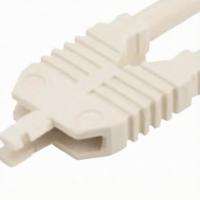 China Off white friction style duplex fiber optic connector L-com FOCOVLDFOW-1.0X2.2 for fiber connections for sale