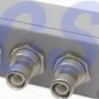 China L com SC2402RTM 2 way 24 GHz splitter featuring RP TNC jacks designed for coaxial signal distribution for sale