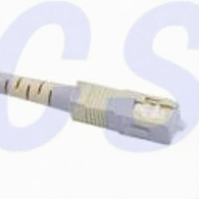China 3.0mm cable compatible SC MM simplex connector with PC polish and dust cap L-com FOC-SCMM-V-S30 for sale