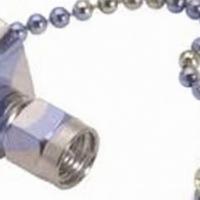 China SMA coaxial terminator 50 Ohm impedance with 1/4-36 thread and green polyethylene cap L-com USP-CTS50 model for sale
