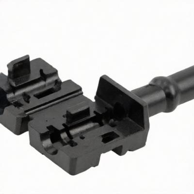 China Fiber Optic Versatile Link Black Simplex Connector L-com FOCOVLSFBA-1.0X2.2 Featuring Clamshell Housing for sale