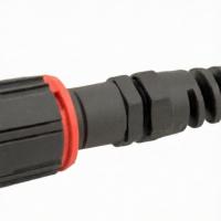 China Fiber Optic SC UPC Singlemode Connector L-com FOC-IPSCSM-60N with IP68 Rating and No Dust Cap for sale