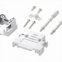 China D Sub hood kit with chrome plated ABS hood and nickel plated steel hardware L-com HKDB9MCLP included for sale