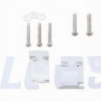 China Metalized chrome plating flame retardant plastic hood L-com SDC9M includes male termination hardware kit for sale