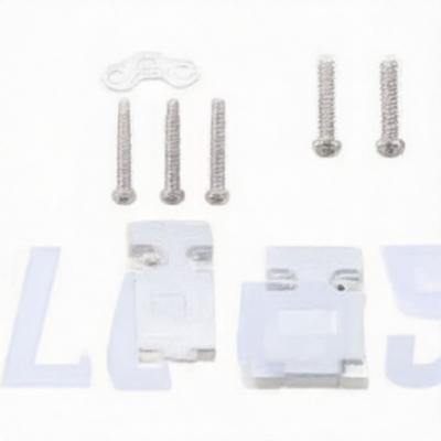 China Metalized chrome plating flame retardant plastic hood L-com SDC9M includes male termination hardware kit for sale