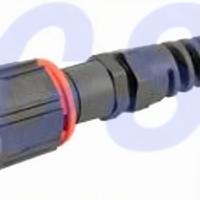 China Durable IP68 Rated MPO Female Connector L-com FOC-IPMF2M-L48N for Fiber Cable Diameter 4.5mm to 6.2mm for sale