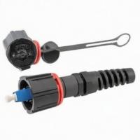 China Fiber optic SC connector L-com FOC-IPSCSM-50D IP68 rated designed for SC UPC single mode fiber cable for sale