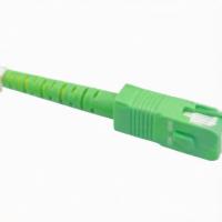 China L-com FOC SCASMS30 Singlemode SC APC Fiber Optic Connector with 3.0mm Diameter and Dust Cap Included for sale