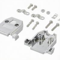 China Durable DB15 Metalized Hood Connector L-com SDC15M Featuring Chrome Plated ABS Plastic Shell for sale