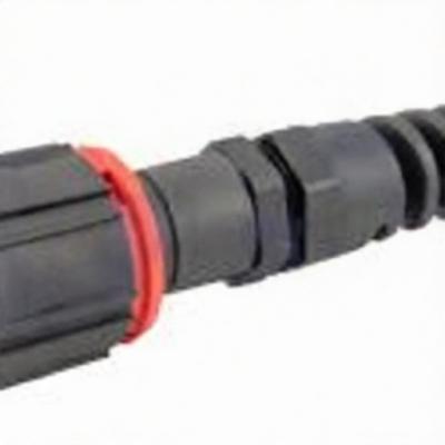 China SC connector fiber optic cable IP68 rated with 68 millimeter jacket diameter L-com FOC IPSCSA 70N model for sale