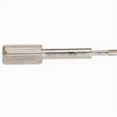 China Steel Nickel Finish Thumbscrew L-com TS-CS2N25 Thread Size 4-40 UNC-2A Packaged 10 Pieces Per Bag for sale