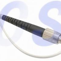 China Fiber Optic FC Singlemode Connector L-com FOC-FCSMS30 for 3.0mm Cable Featuring PC Polish and Dust Cap for sale