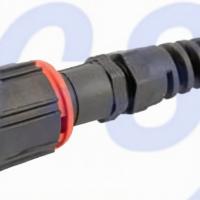 China IP68 rated MPO female fiber optic connector L-com FOC-IPMF1S-S60N compatible with 58 to 62 millimeter fiber cables for sale