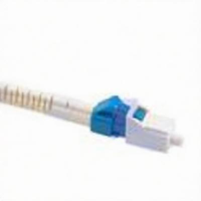 China LCOM FOCLCUSMV S30FB LC Unibody Simplex Connector with Flex Boot PC Polish Type SM Fiber 3.0mm Cable for sale