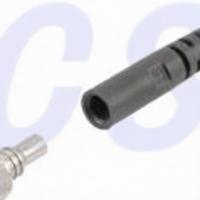China SMA 905 Fiber Optic Connector Stainless Steel Construction L-com FOCOSMASS-1.0X2.2 With 1.0 x 2.2mm Ferrule for sale