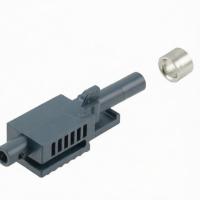 China Fiber optic connector blue simplex latching style L com FOCOVLSLBL 1.0X2.2 meeting EU RoHS standards for sale