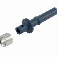 China fiber optic connection L-com FOCOVLSFB-1.0X2.2 versatile link black simplex friction style connector for sale