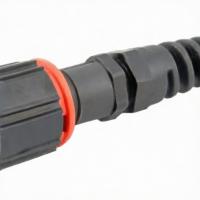 China Fiber optic cable assembly featuring 12 fiber mm low loss and L-com FOC-IPMF1M-L48N for 45 to 49 millimeter jackets for sale