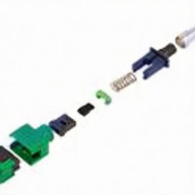 China MPO Female Connector 12 Fiber Single Mode Fiber 30mm Cable Diameter Green Boot L-com FOC-MPFSM1230-GRP00 Secure Connection for sale