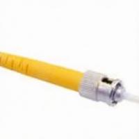 China Fiber optic ST SM economy simplex connector L-com FOC-STSM-V-S30 with 3.0mm cable and PC polish type for sale