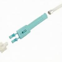 China LCOM FOC-LCMM0220-AQUER Multimode 2.0mm LC Duplex Connector with Push Pull Tab Uniboot and Aqua Color for sale