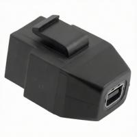 China Mini DisplayPort Female to Female Convertor L-com VPC00001 for Keystone Panel Mount Video Connection for sale