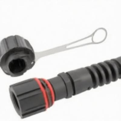 China SC connector fiber optic cable IP68 rated L-com FOC-IPSCSA-70D suitable for MMF and SMF applications for sale