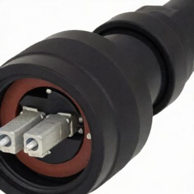 China Protect fiber optic connectors using L-com RLRB121LP01A dust cap with IP68 rating and durable aluminum housing for sale