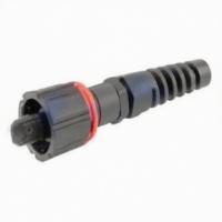 China Fiber Optic MPO Male Connector L-com FOC-IPMM1S-L48N with Lock Ring and IP68 Dust Water Protection for sale