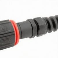 China Fiber Optic SC UPC Singlemode Connector Without Dust Cap L-com FOC-IPSCSM-50N for 5.3 to 5.8 Millimeter Cable Jacket for sale