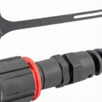 China SC connector fiber optic cable IP68 rated dust cap included L-com FOC-IPSCSA-48D compliant with EU RoHS directive for sale