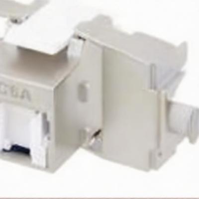 China Category 6A Shielded Keystone Jack L-com RJTLC6AS-POE for IEEE 8023at Power over Ethernet Plus Networking for sale