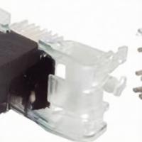 China network connectivity with L-com RJTLC5E-BLK Category 5E toolless RJ45 jack supporting 22 to 24 AWG solid wire for sale
