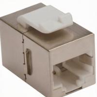 China Straight Through Wiring Category 6 Shielded RJ45 Mini Coupler Keystone Style L-com TDG1026KS-C6-MINI for sale