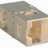 China Shielded RJ45 F-F Cat6 Coupler Right Angle Connector L-com TDG1026KCS-R6 RoHS Compliant for Modular for sale