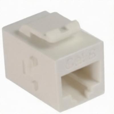 China Keystone Style RJ45 Mini Coupler Category 6 L-com TDG1026KC6-MINI Straight Through Wiring Panel Max Thickness for sale