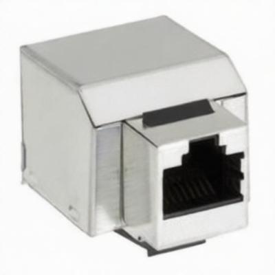 China Durable L-com MJ110C6-S CAT6 RJ45 110 Punchdown Connector Supporting 22 to 26 AWG Solid Conductors for sale