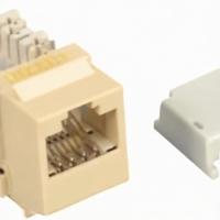 China Category 5e 110 IDC Connector L-com MK110C5E-IV with UL Listed Flame Retardant Thermoplastic Housing for sale