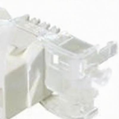 China White RJ45 Category 6 Jack L-com RJTLC6-WT Featuring Toolless Design and Solid Cable Compatibility for sale