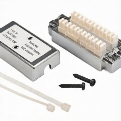 China Modular telecommunication shielded inline coupler L-com SMBC110SC6 designed for signal transmission for sale