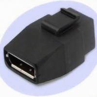 China Mini DisplayPort Female to DisplayPort Female Panel Mount Convertor L-com VPC00002 Packaged Individually for sale