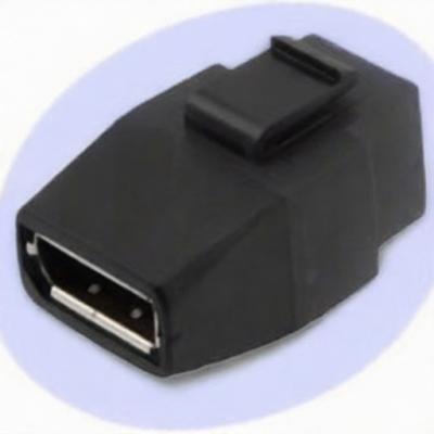 China Mini DisplayPort Female to DisplayPort Female Panel Mount Convertor L-com VPC00002 Packaged Individually for sale