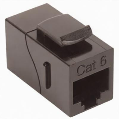China Category 6 Keystone Feed Thru Coupler L-com TDG1026KC6 with UL94V-0 Housing and Gold Plated Contacts for sale